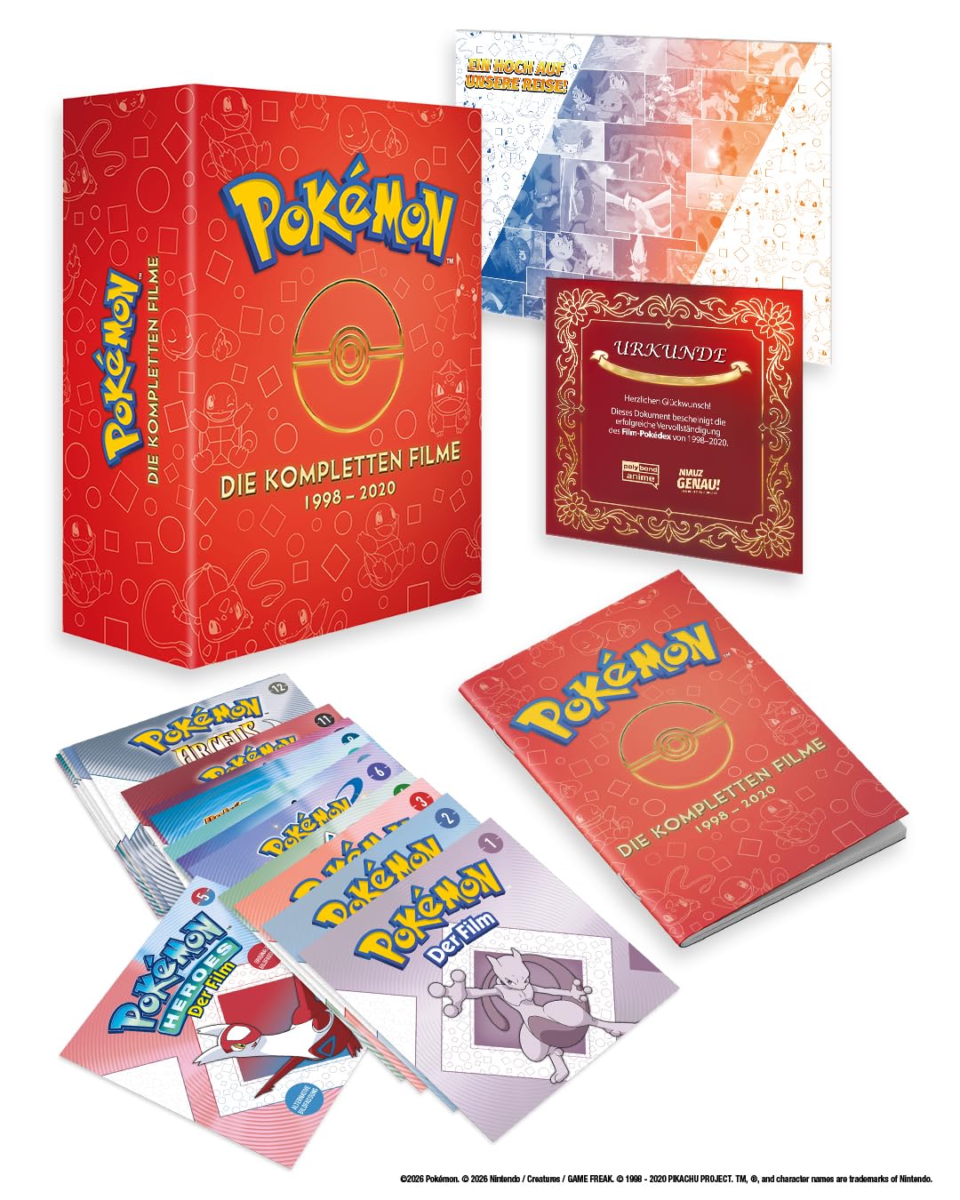 Anime Pokémon - The Complete Movies - All 23 Movies in One Box (Blu-ra