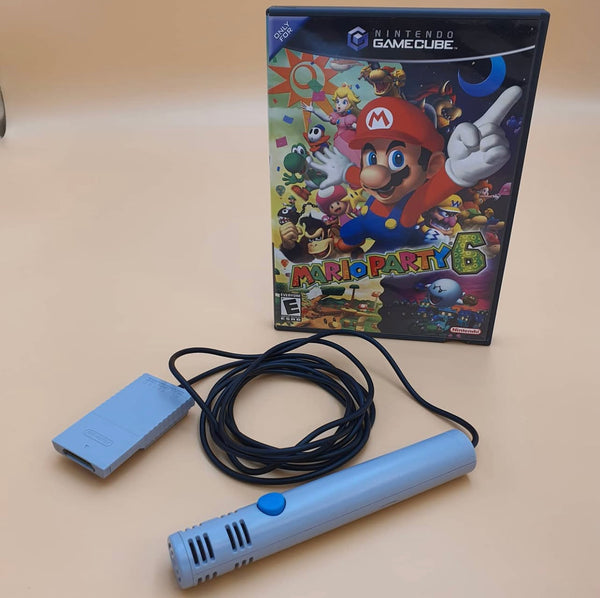 [Nintendo GameCube] Mario Party 6 ( With Microphone) R1 (Used) – Q8complex