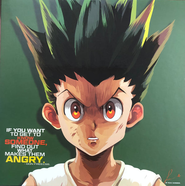 Anime Hunter x Hunter - Gon Freecss Frameless Art Painting (30*30 cm ...