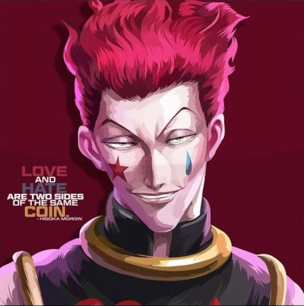 Hunter x Hunter Hisoka Morow Frameless Art Painting (30*30 cm) – Q8complex