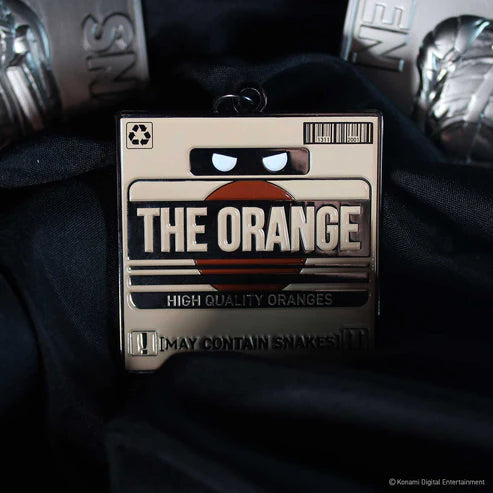 Official Metal Gear Solid 2 The Orange Cardboard Box Keyring – Q8complex