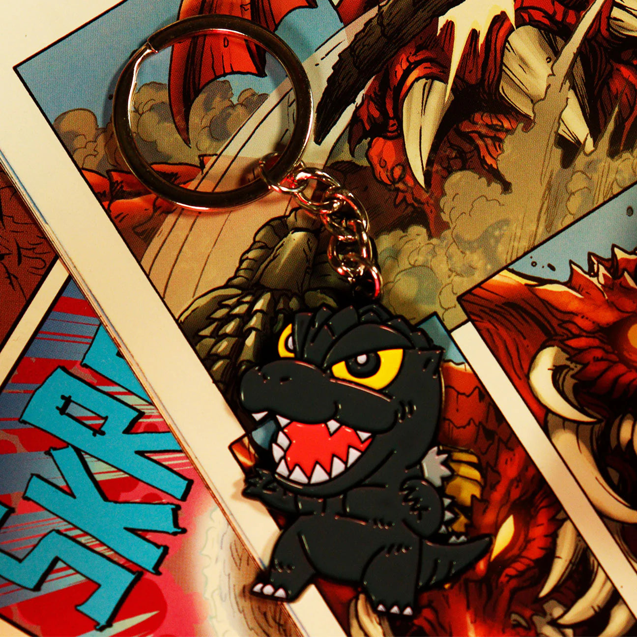 Official Godzilla Limited Edition Key Ring