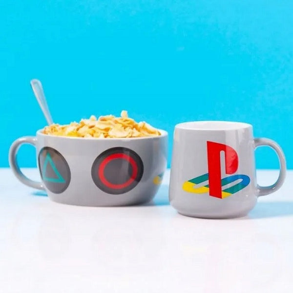 Official Playstation Breakfast Set (Mug + Bowl, Classic) – Q8complex